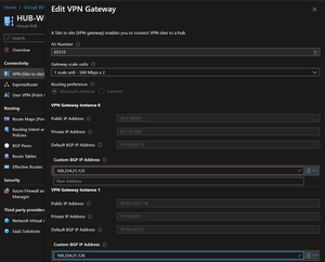 How to setup BGP VPN connection with Azure WAN (Lessons learned) | 2 Azure