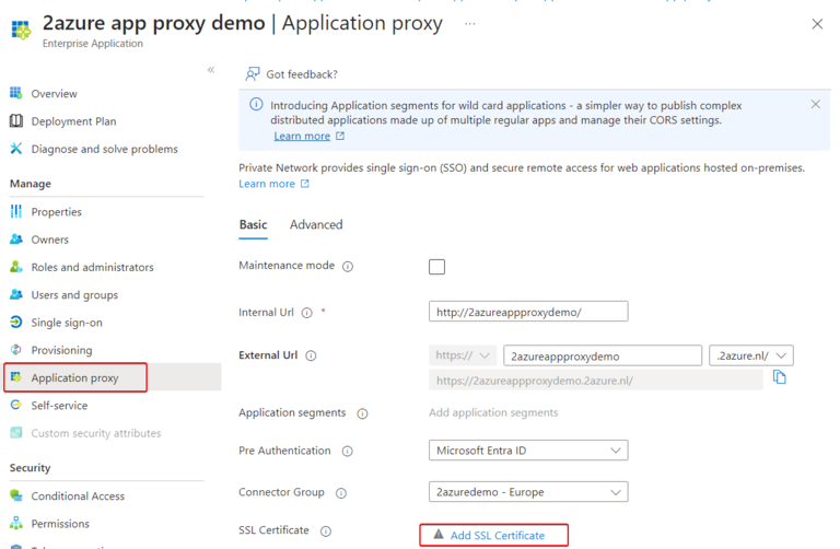 How to deploy Entra ID Application Proxy (Manual) | 2 Azure