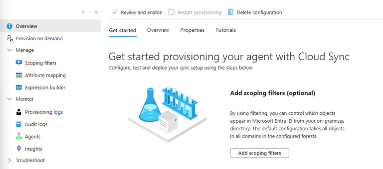 How to setup Microsoft Entra Connect Cloud Sync (manual) | 2 Azure
